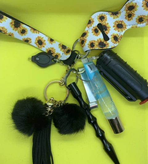 Stylish Self Defense Keychain | Kay's Keychains